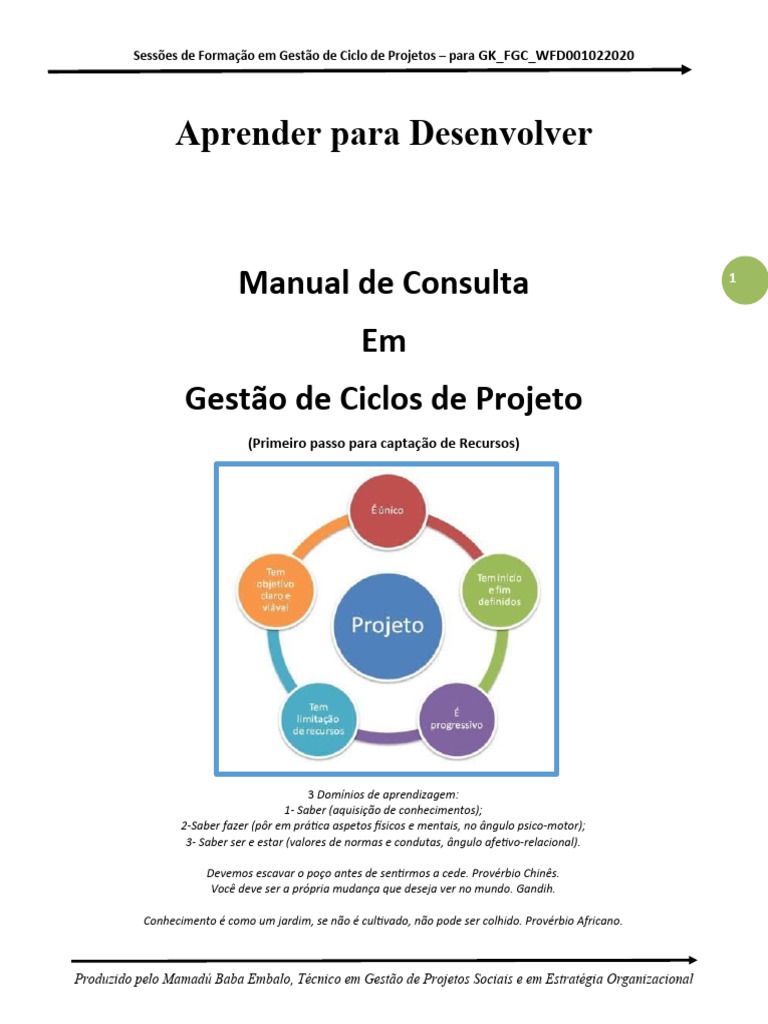 Manual GCP Me | PDF | Desenvolvimento profissional | Cooperação