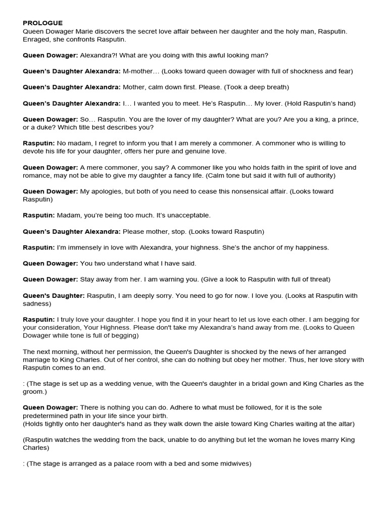 Anastasia Script 1 Pdf