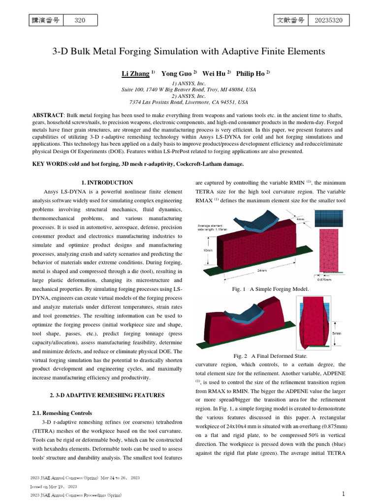 320 Ms | PDF | Forging | Deformation (Engineering)