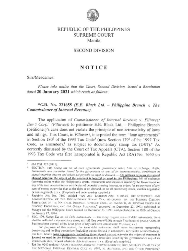 DST-CTA-gr 221655 2021 | PDF | Interest | Taxes