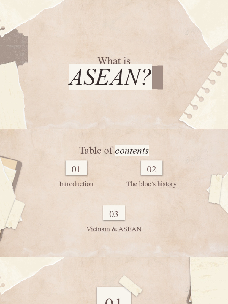 ASEAN Overview and Vietnam's Role | PDF | Economies | Global Politics