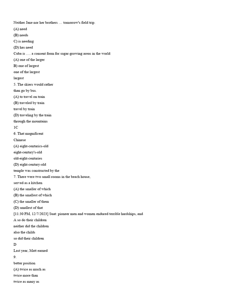 Exercise 2a | PDF | Grammatical Number | Modal Logic
