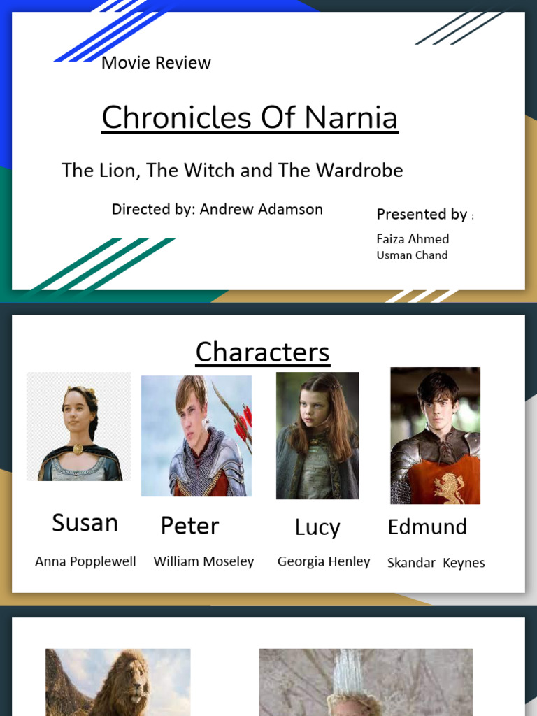 Narnia Movie Review: Themes & Lessons | PDF | Mystery, Thriller & Crime ...