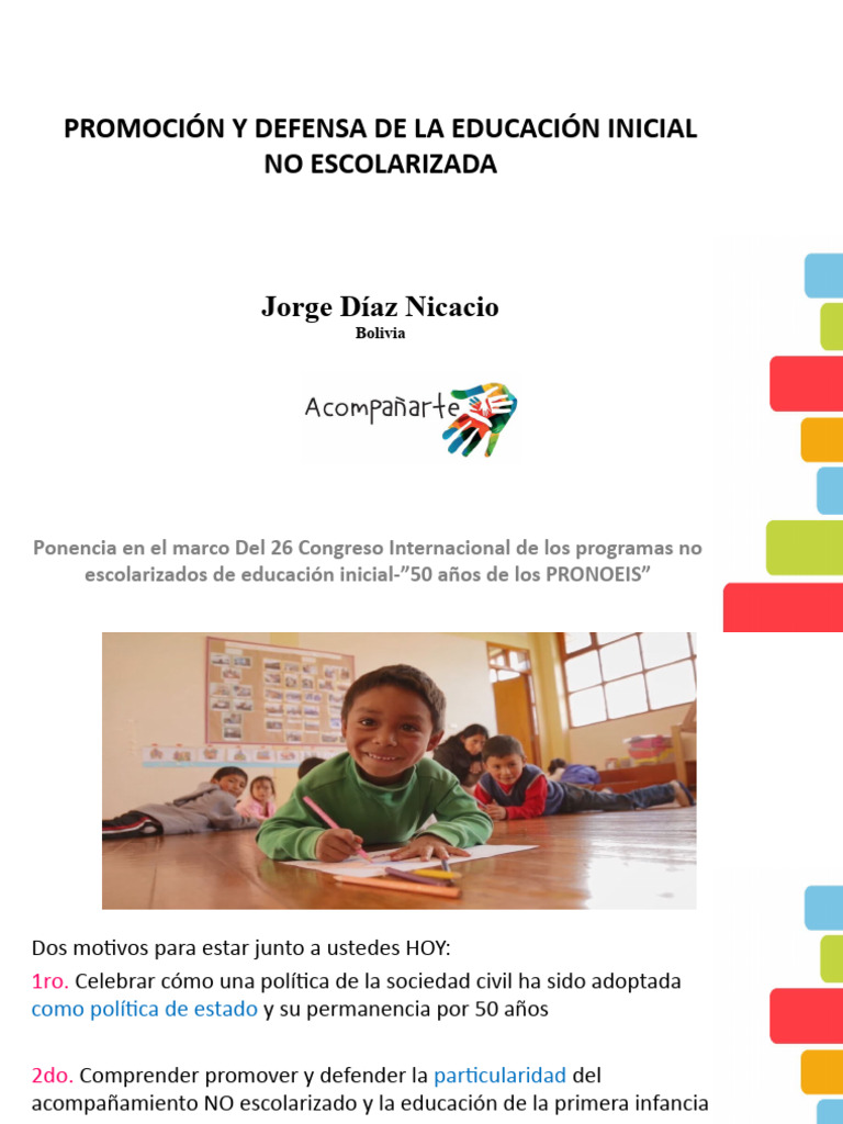 1 La Alfabetización Emergente o Lectura Desde Las Cunas Investigación y ...