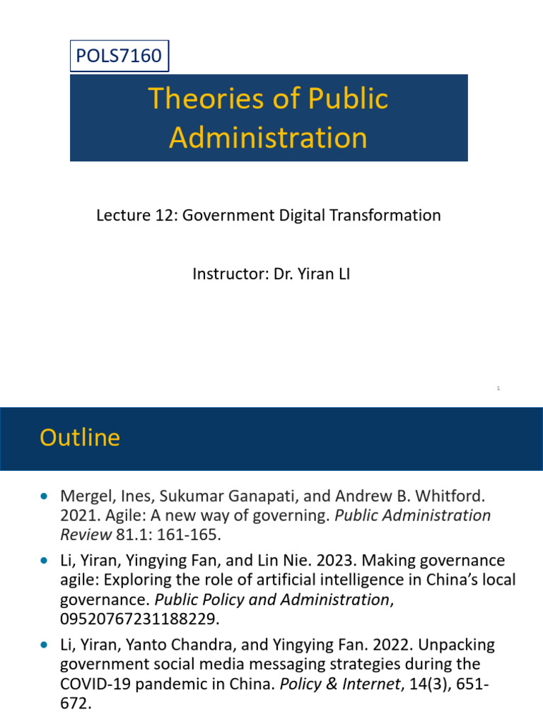 Lecture_13_E-Governance_Gateway | PDF | E Government | Artificial ...