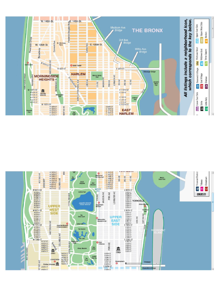 mapa manhattan | PDF