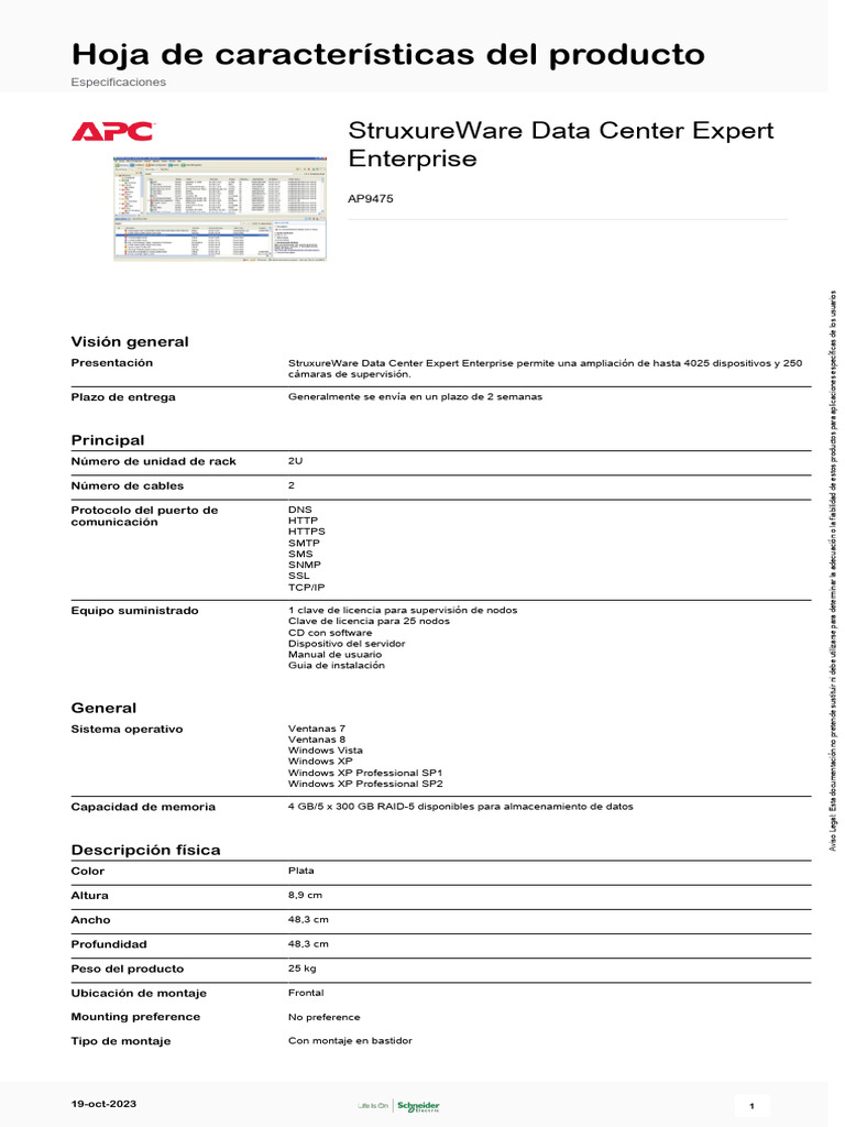 Data Center Expert - AP9475 | PDF | Windows XP | Microsoft Windows