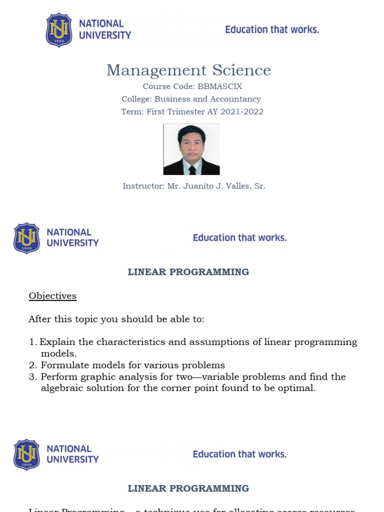 Linear Programming and Graph | Download Free PDF | Mathematical Optimization | Linear Programming