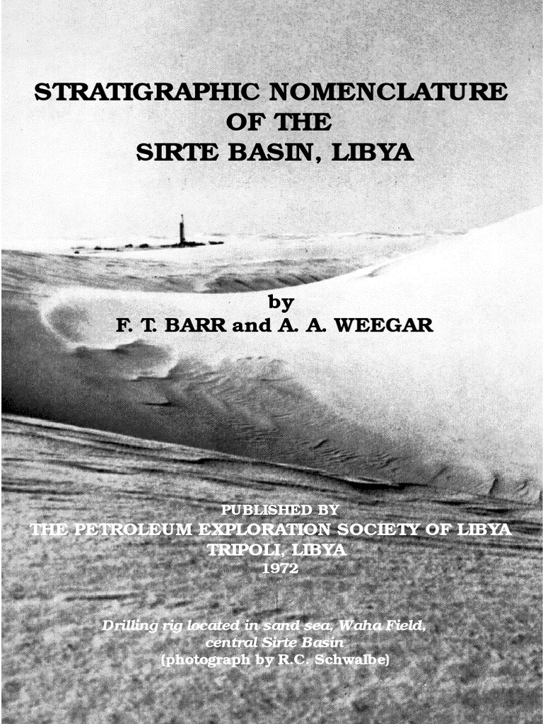 Stratigraphic Nomenclature of The Sirte 2 | PDF | Limestone ...