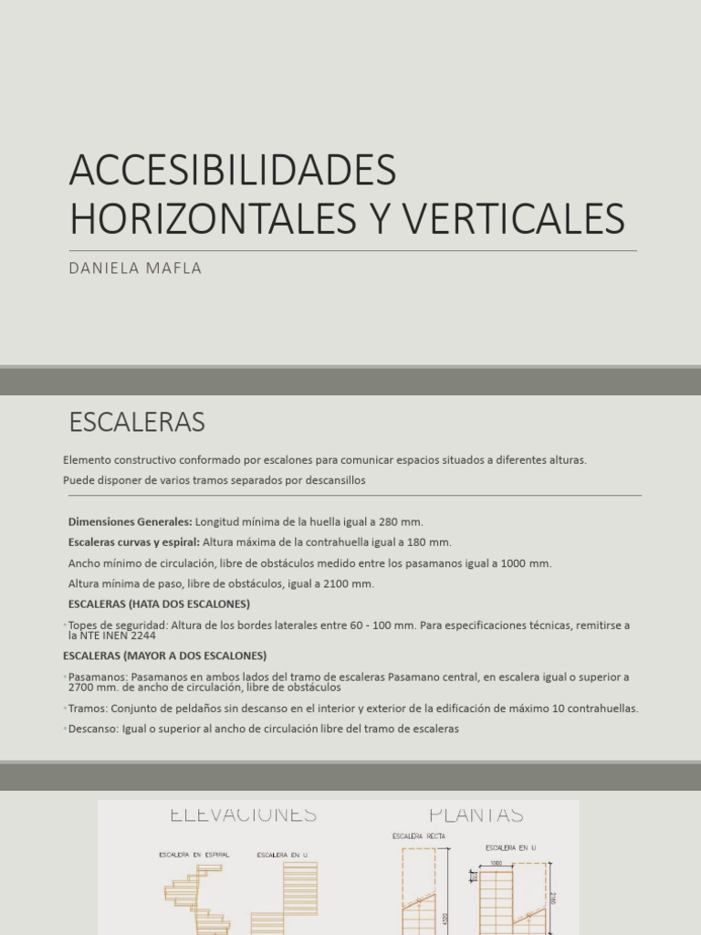 investigación escaleras | PDF | Ascensor | Escalera