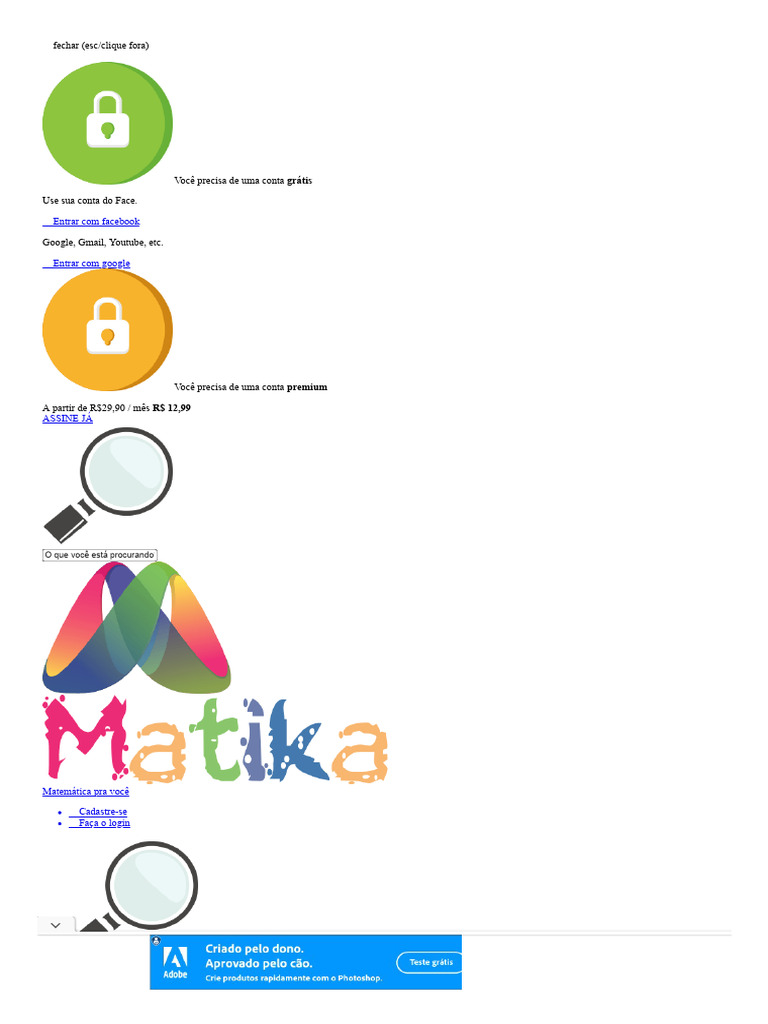 Exercícios de Ângulos No Triângulo - Matika - Matemática Pra Você | PDF | Triângulo