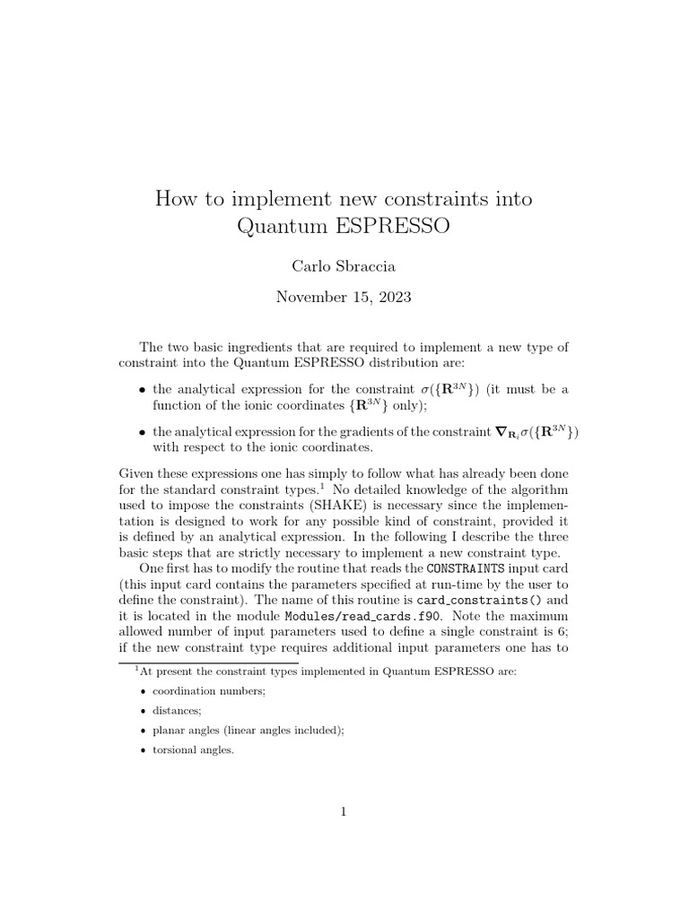 Constraints Howto Pdf Parameter Computer Programming Mathematics