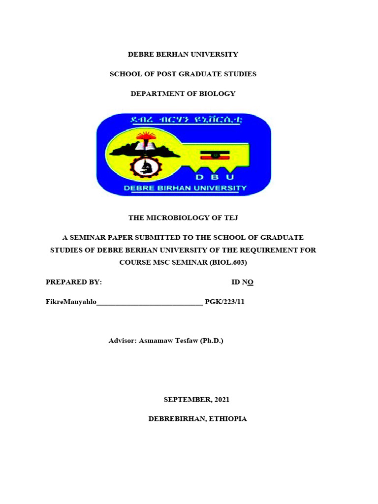 Final Seminar | PDF