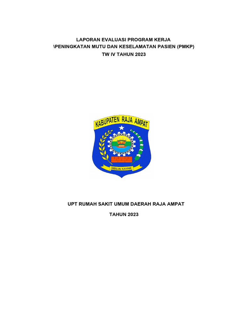 Evaluasi Program TW-4 R4 2023 | PDF