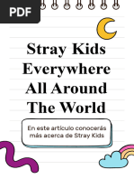 Miembros de Stray Kids: Perfiles y Datos | PDF