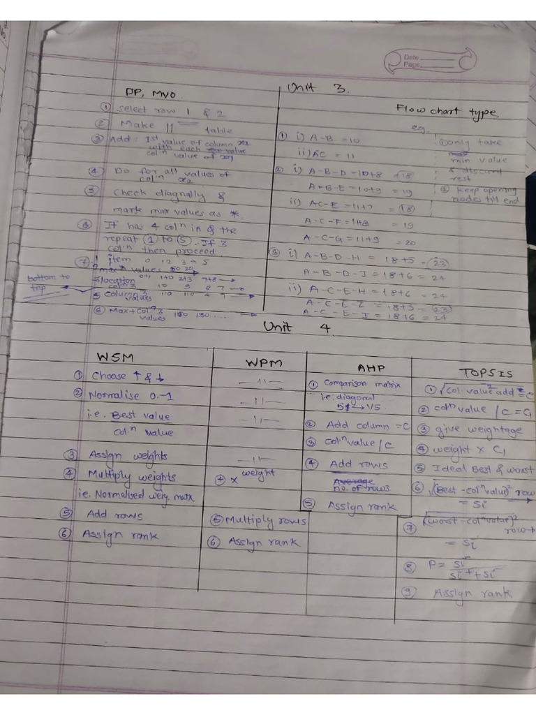 OT optimization techniques notes | PDF OT optimization techniques notes | PDF
