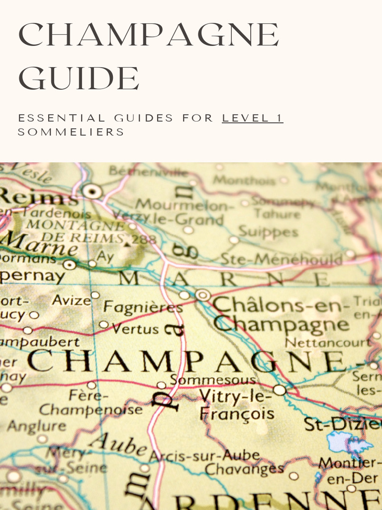 Essential Champagne Guide for Level 1 Sommeliers | PDF | Champagne ...