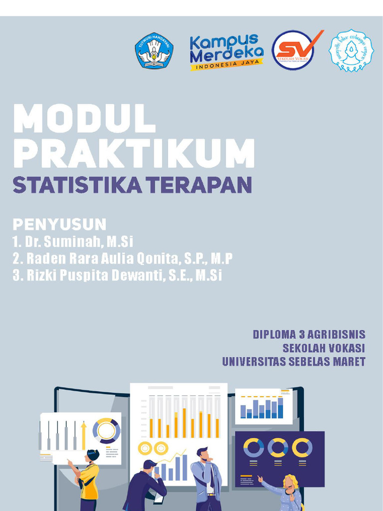 Modul Praktikum Statistika Terapan | PDF