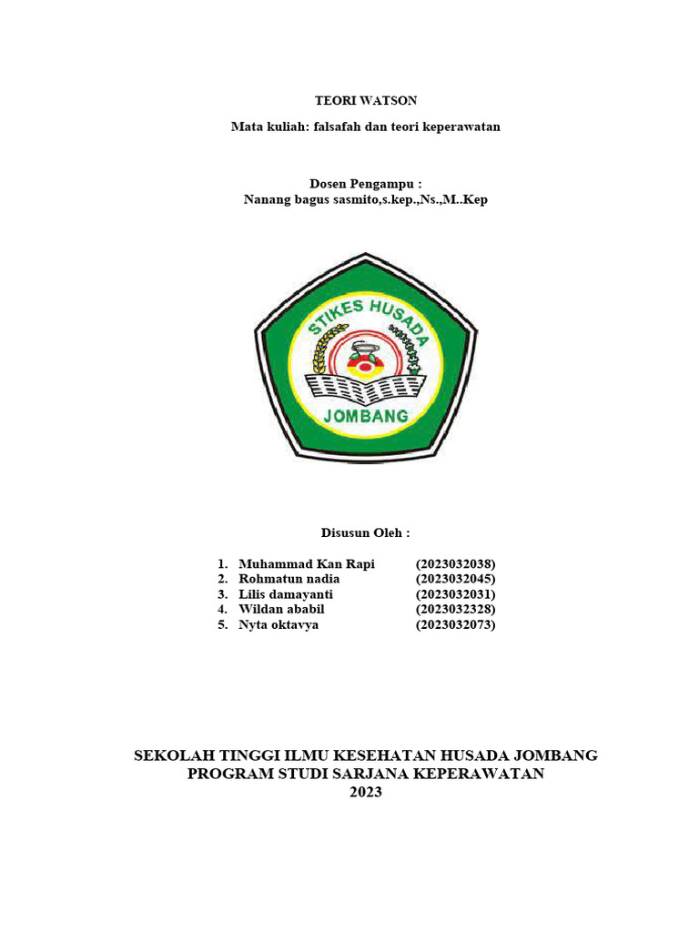 Teori Watson | PDF