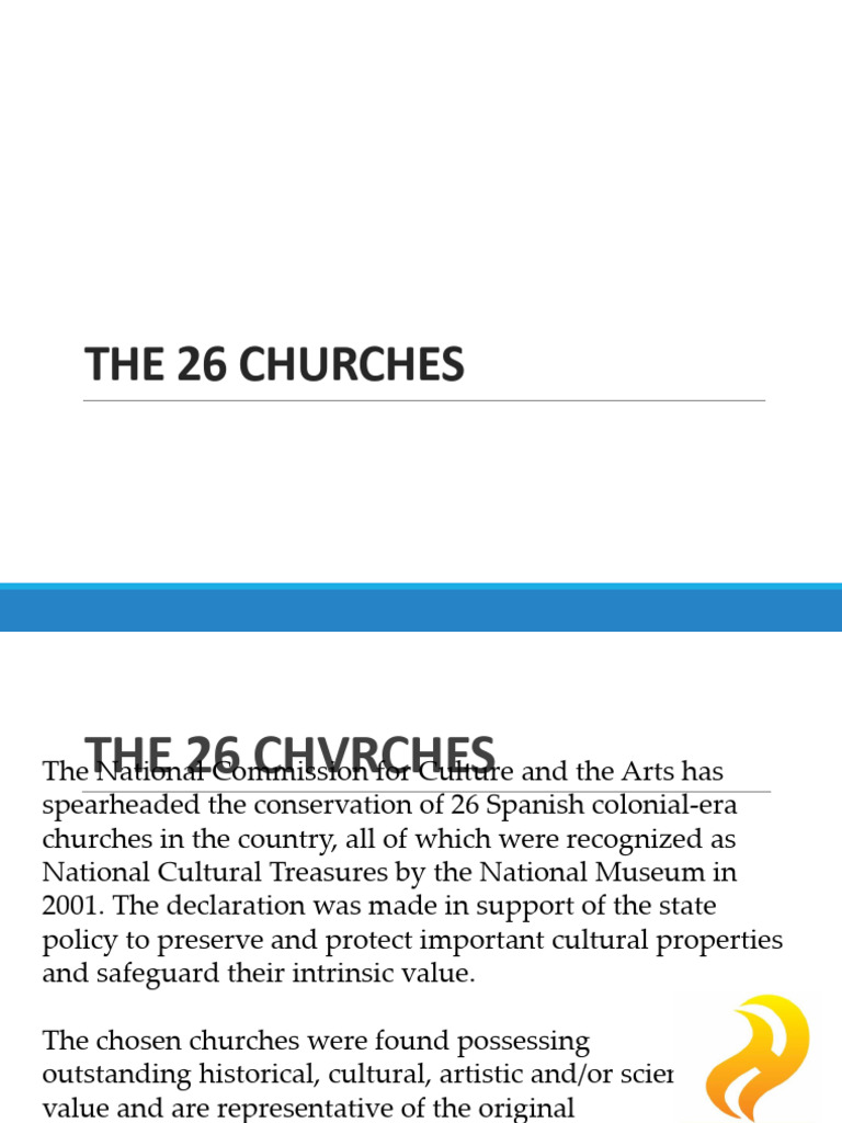 The 26 Churches | PDF | Architectural Design | Architecture