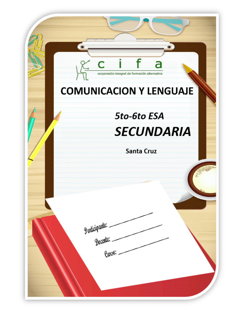 TextoDigitaLENGUAJE 5º y 6º SEC.-CIFA | PDF | Vocal | Palabra