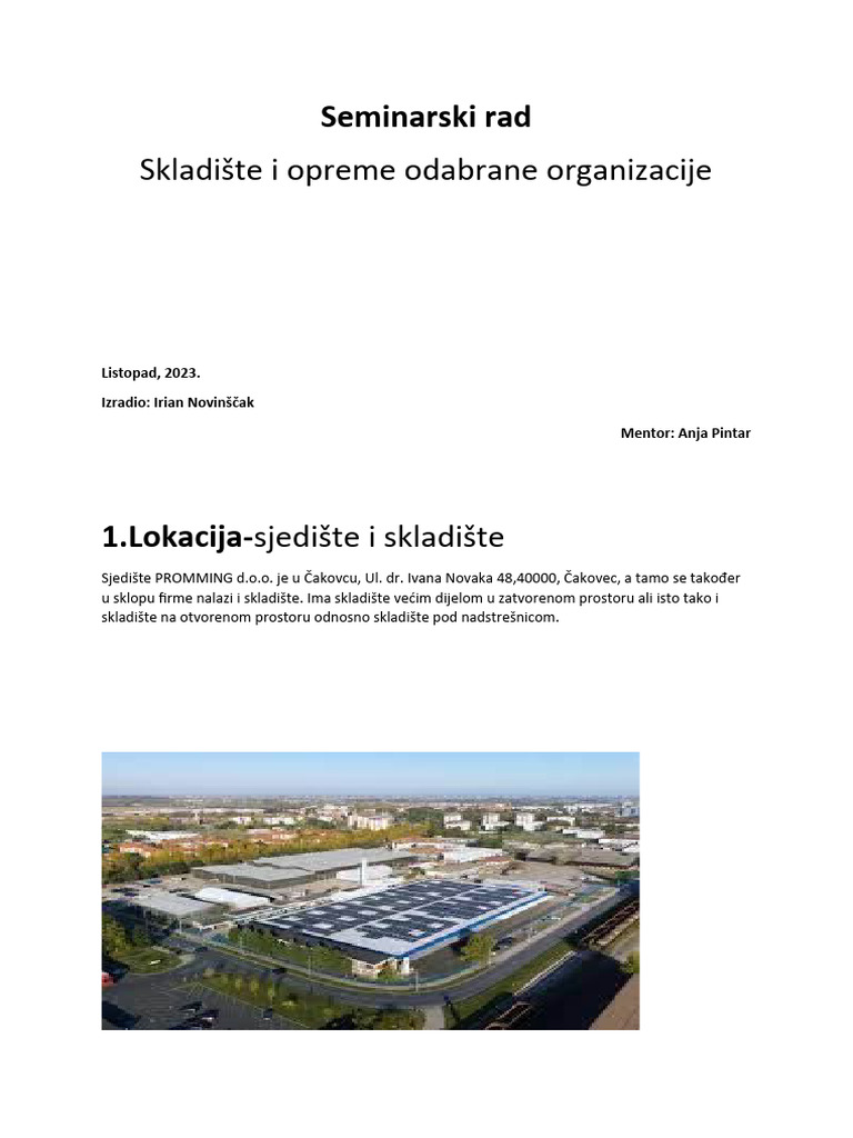 Seminarski Rad | PDF