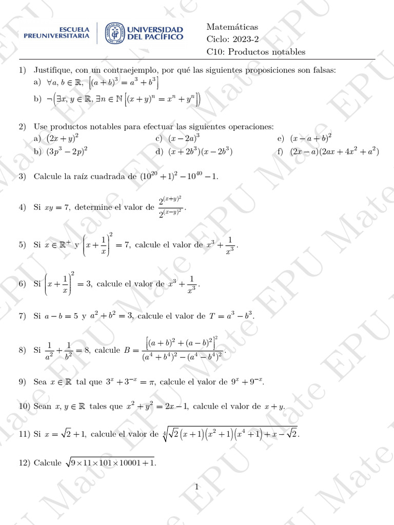 2023.2.S4.Ejercicios de La Semana 4 | PDF | Matemáticas | Matemáticas De La Computación