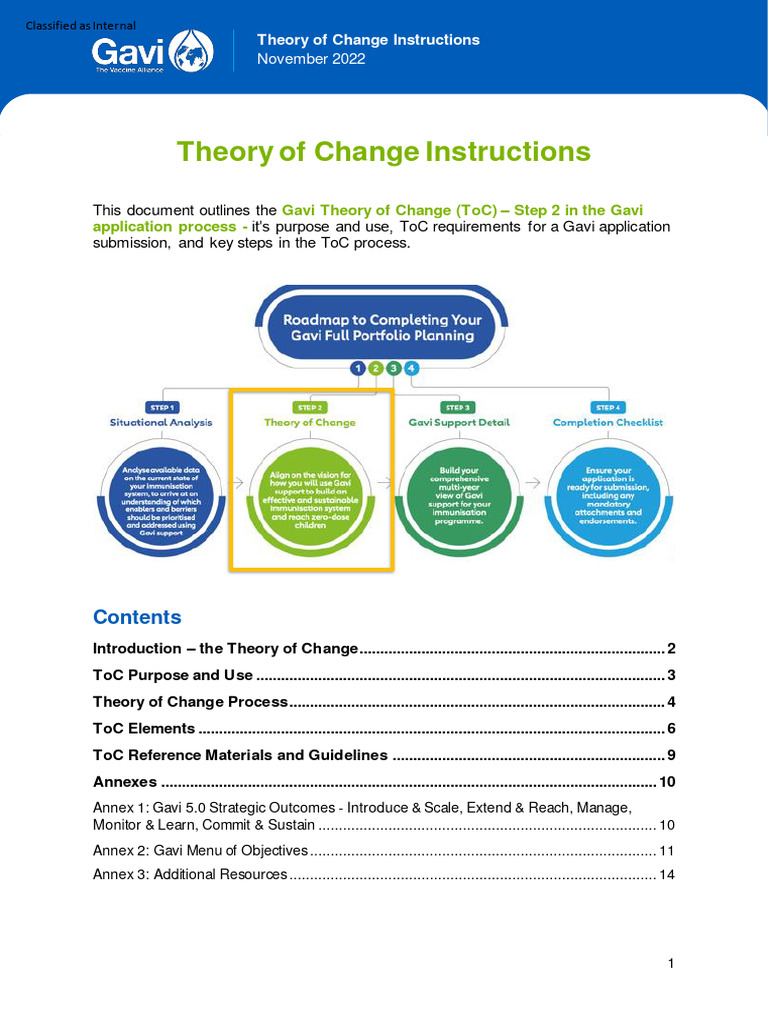 Theory_of_Change_Instructions | PDF | Governance