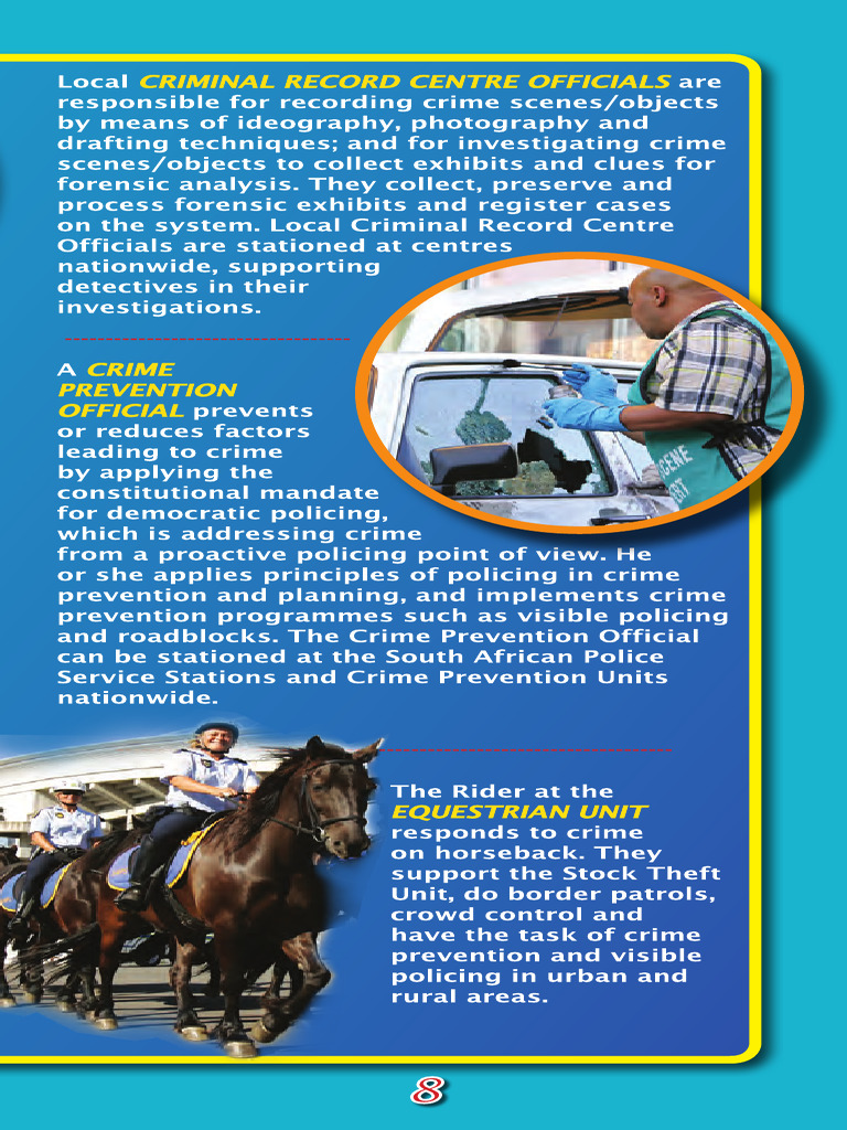 Saps Career Booklet Part2 | PDF