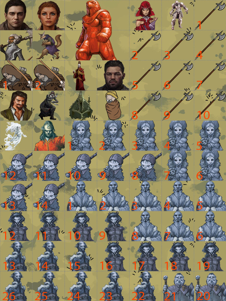 Tokens PDF Printable | PDF