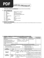 Sesion de Aprendizaje Conozco Mis Derechos | PDF | Evaluación | Aprendizaje