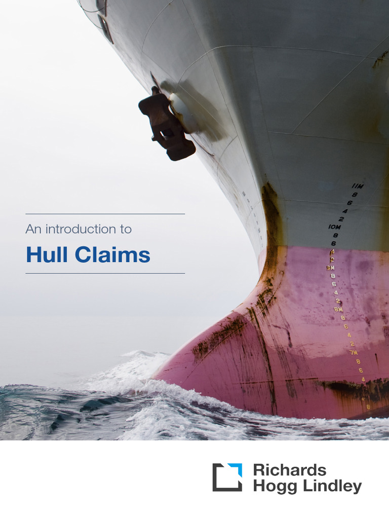 Introduction To Hull Claims | PDF | Oil Tanker | Insurance