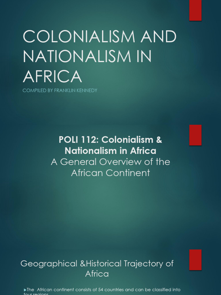 Colonialism and Nationalism in Africa | Download Free PDF | Africa