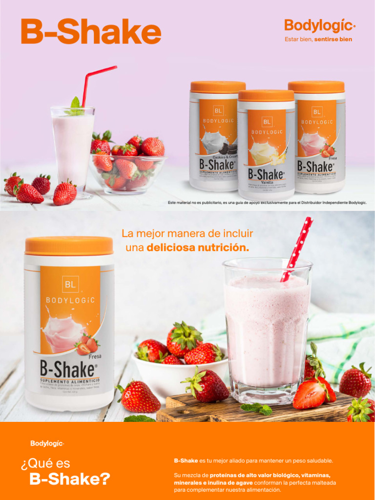 B Shake | PDF | Proteínas | Vitamina