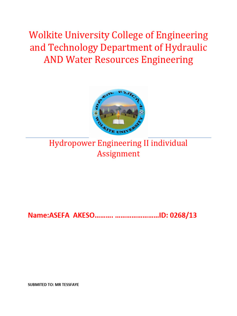 Asefa Akeso HP | PDF | Electric Power Transmission | Power Station