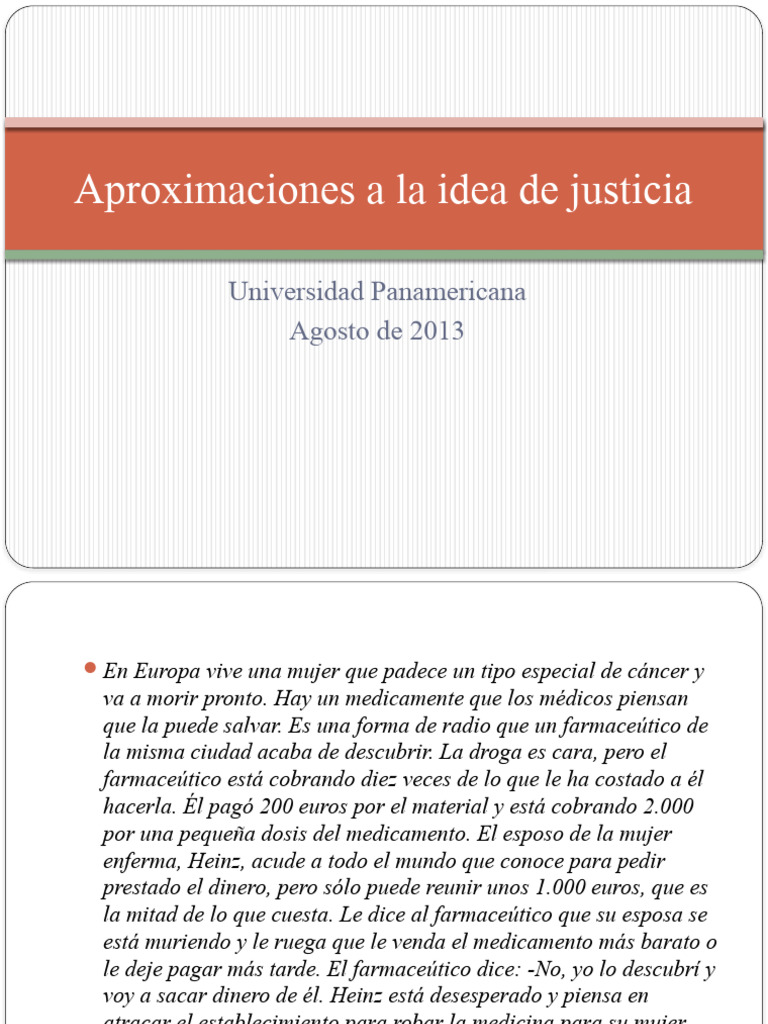 Aproximaciones A La Idea de Justicia | PDF | Justicia | Crimen y violencia