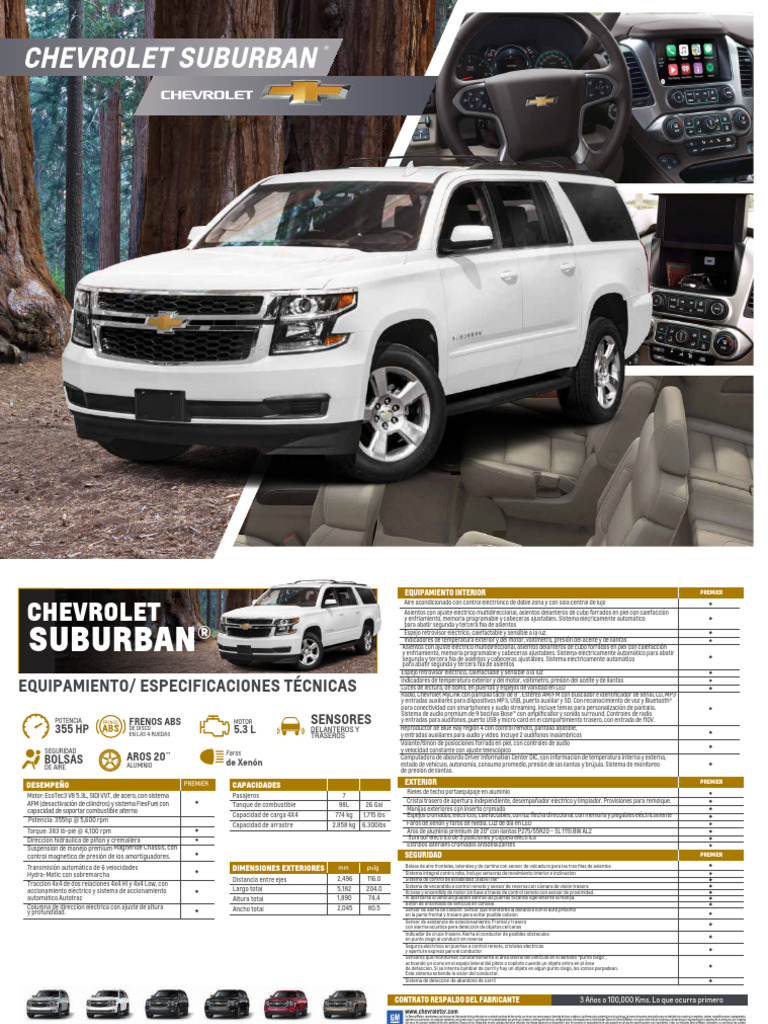 Suburban | PDF | Control remoto | Bienes manufacturados