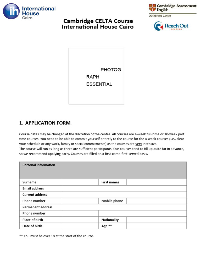 Application Form & Pre-Interview Task V6 | PDF | Human Communication | Learning