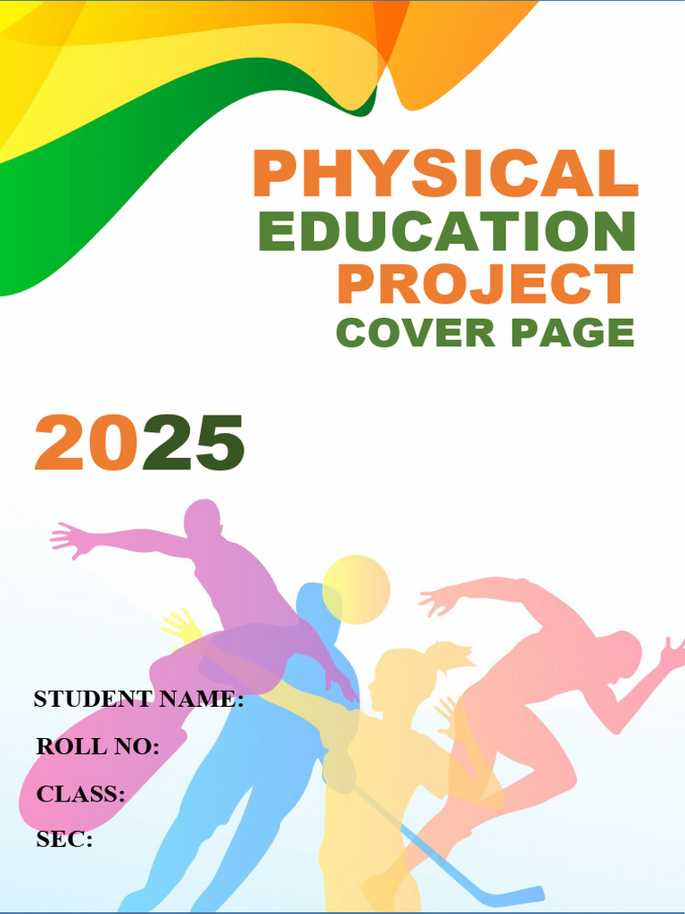 Physical Education Project Cover Page 2 | PDF