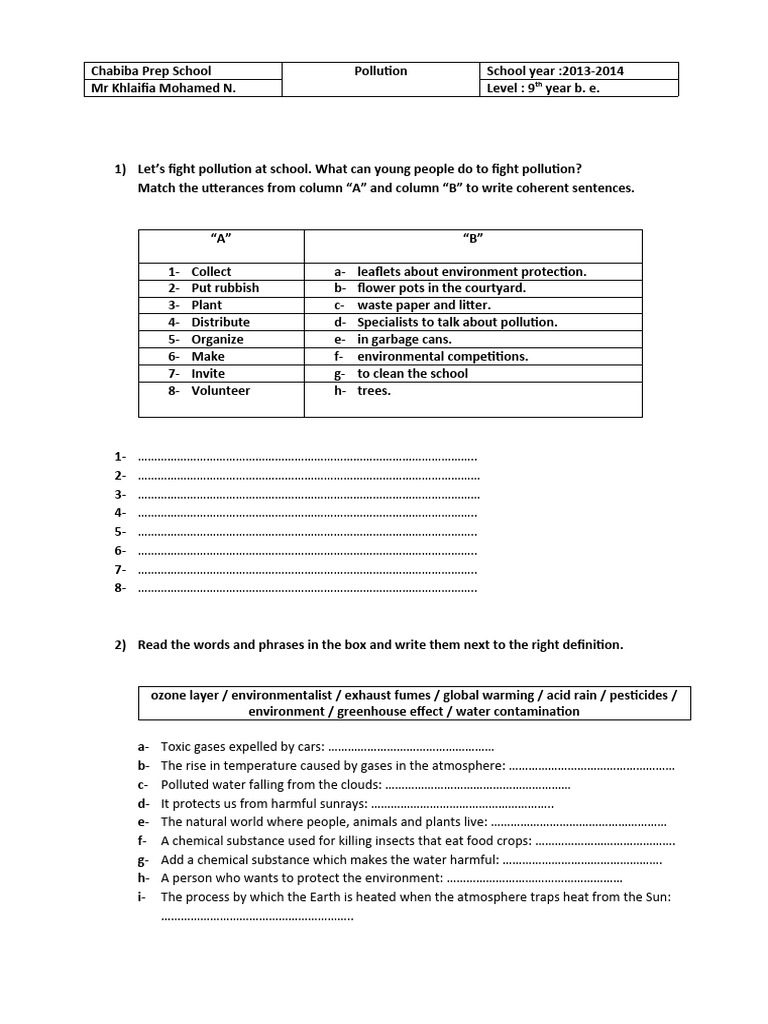 Pollution Flashcards 110741 | PDF | Climate Change | Greenhouse Effect