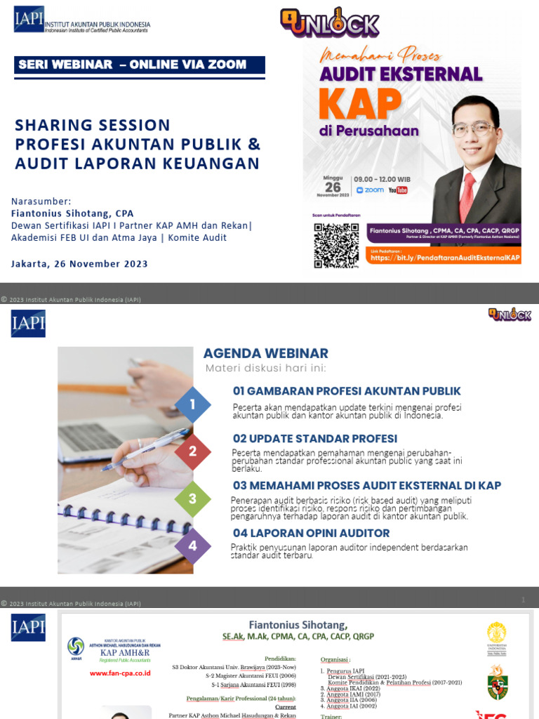 Memahami Proses Audit Eksternal Di KAP | PDF