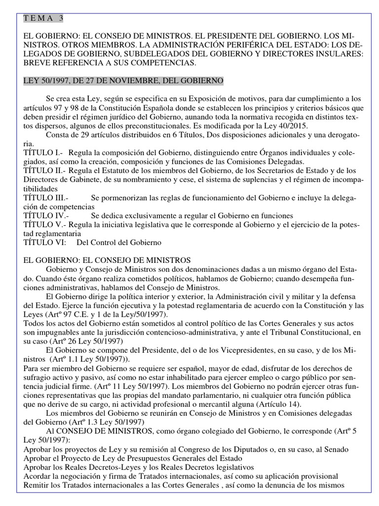 Tema-3 Penitenciarias | PDF | Gobierno de españa | Instituciones sociales