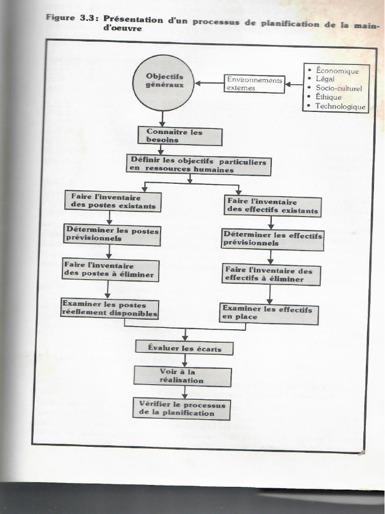 Présentation D'un Processus de Planification de La Main D'oeuvre | PDF