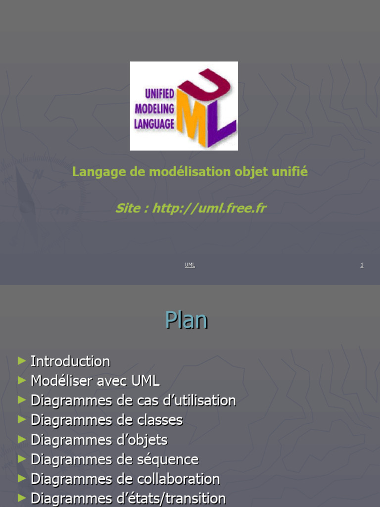 Cours 1 | PDF | Langage de Modélisation Unifié | Programmation orientée objet