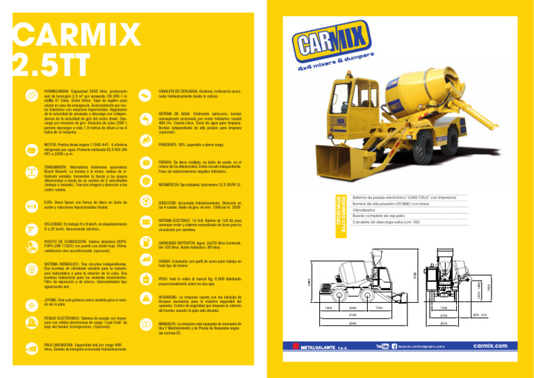 Carmix 2.5TT ES | PDF | Transporte | Vehículos terrestres