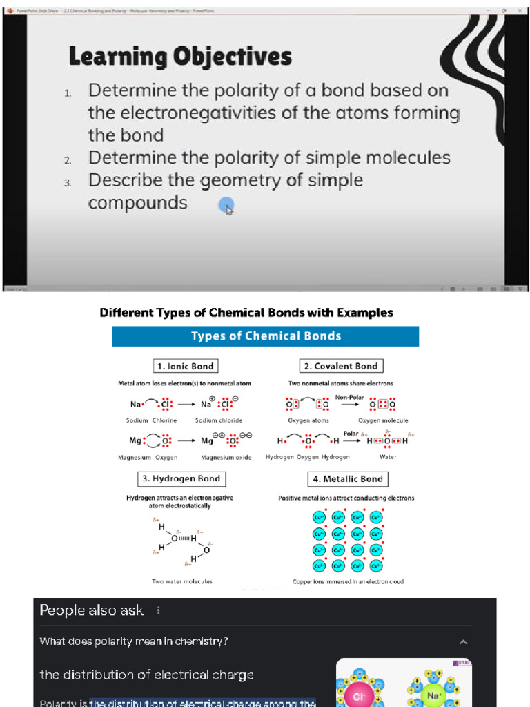 Chem 1 Polar Molecules | PDF