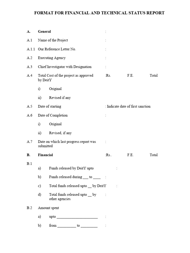 Technical Project Progress Report | PDF