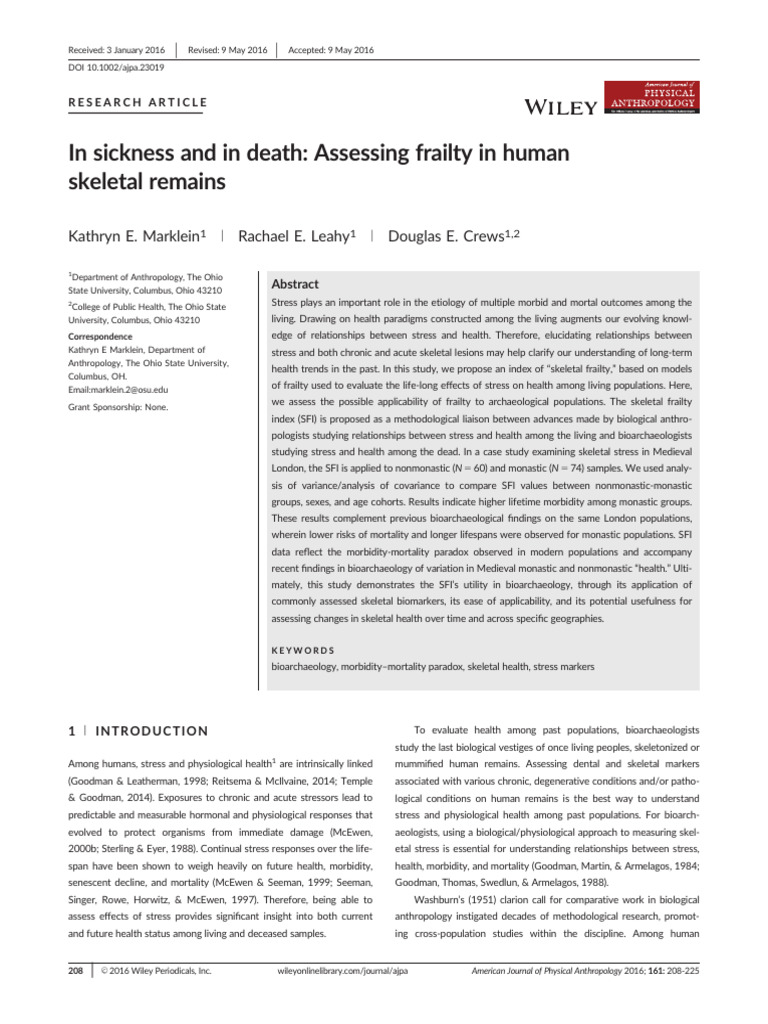 Marklein Et Al. (2016) | PDF