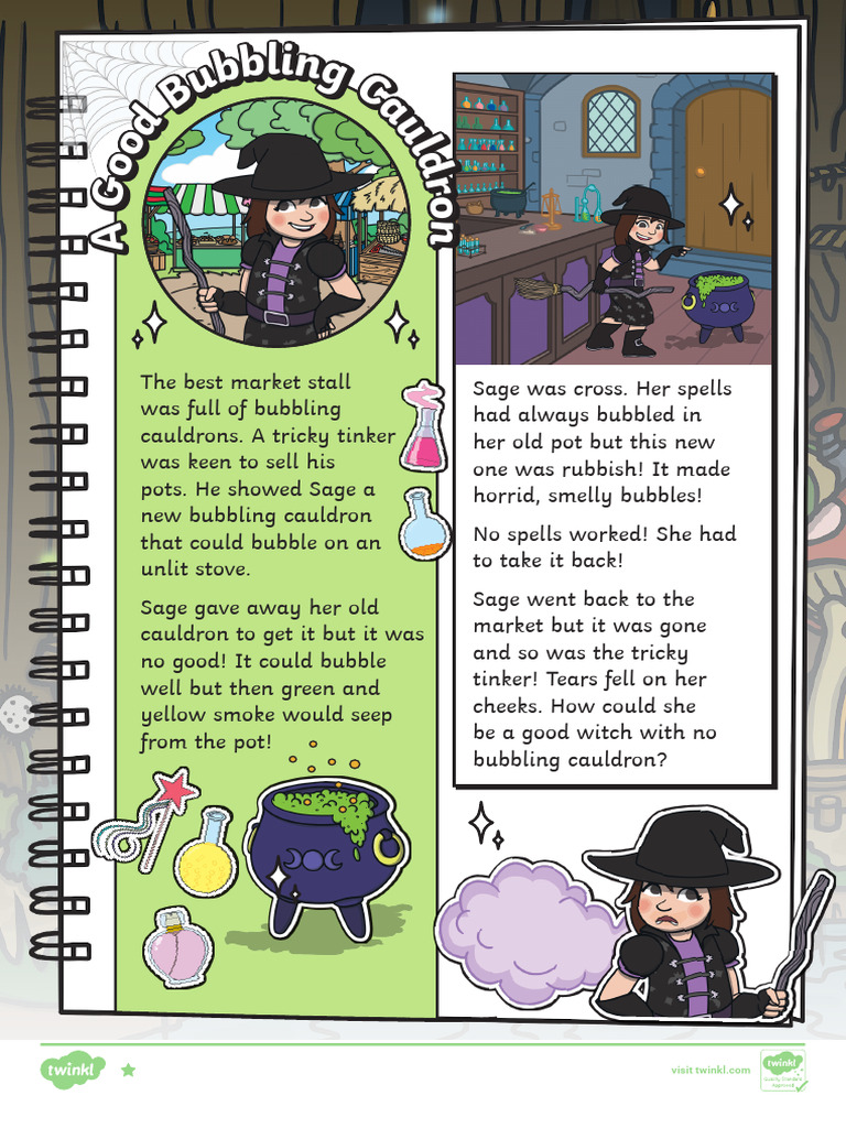 Witch's Cauldron Conundrum | PDF