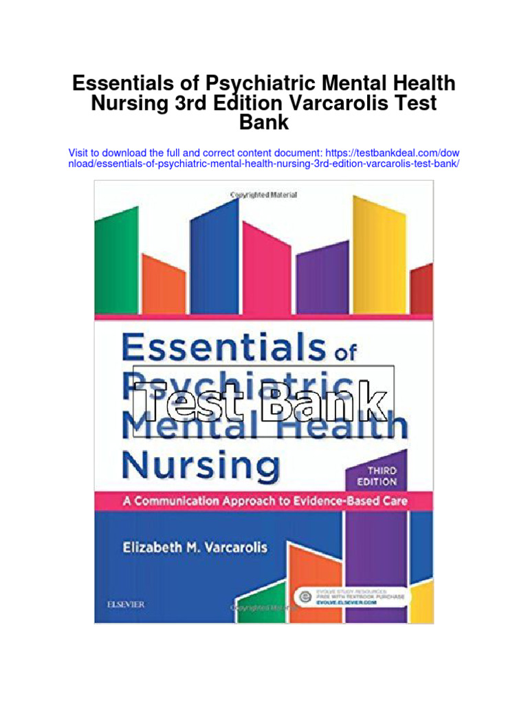 Instant Download Essentials of Psychiatric Mental Health Nursing 3rd ...